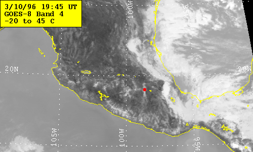 Remote Sensing of Volcanic Eruption Clouds Using GOES
